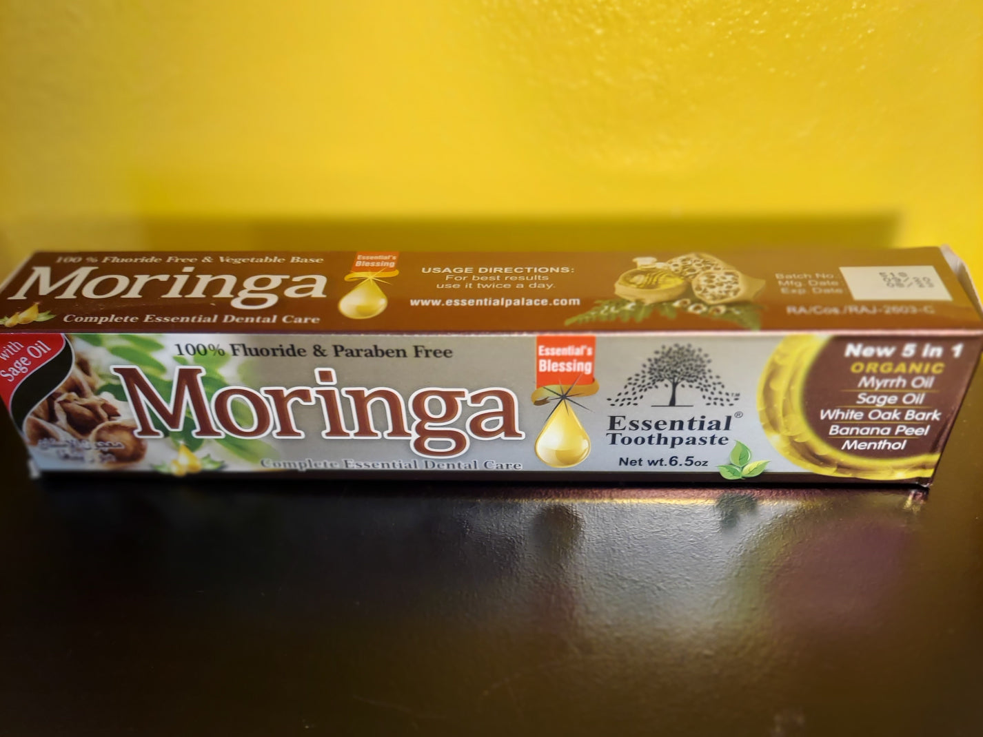 Moringa Toothpaste – Tree of Eternal Life